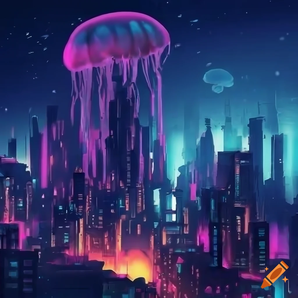 Battlefield cityscape with intricate layering and stunning lighting on ...