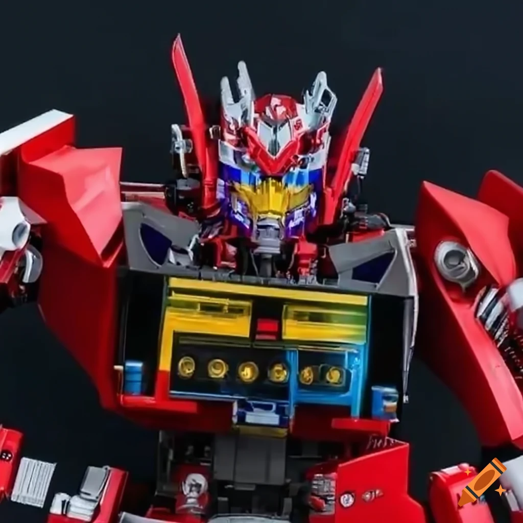 Image of a female transformer in action