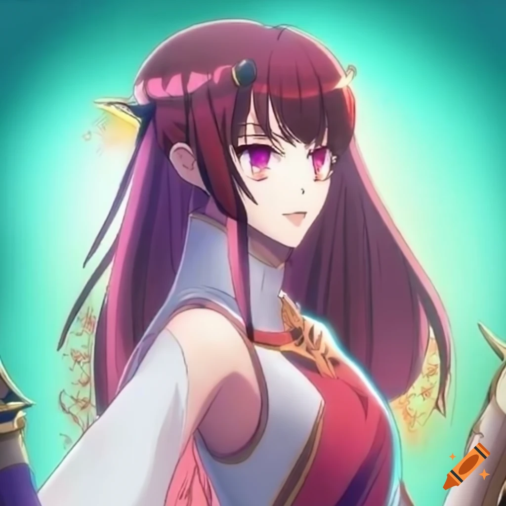 Sharp image of teto and ritsu from an anime on Craiyon