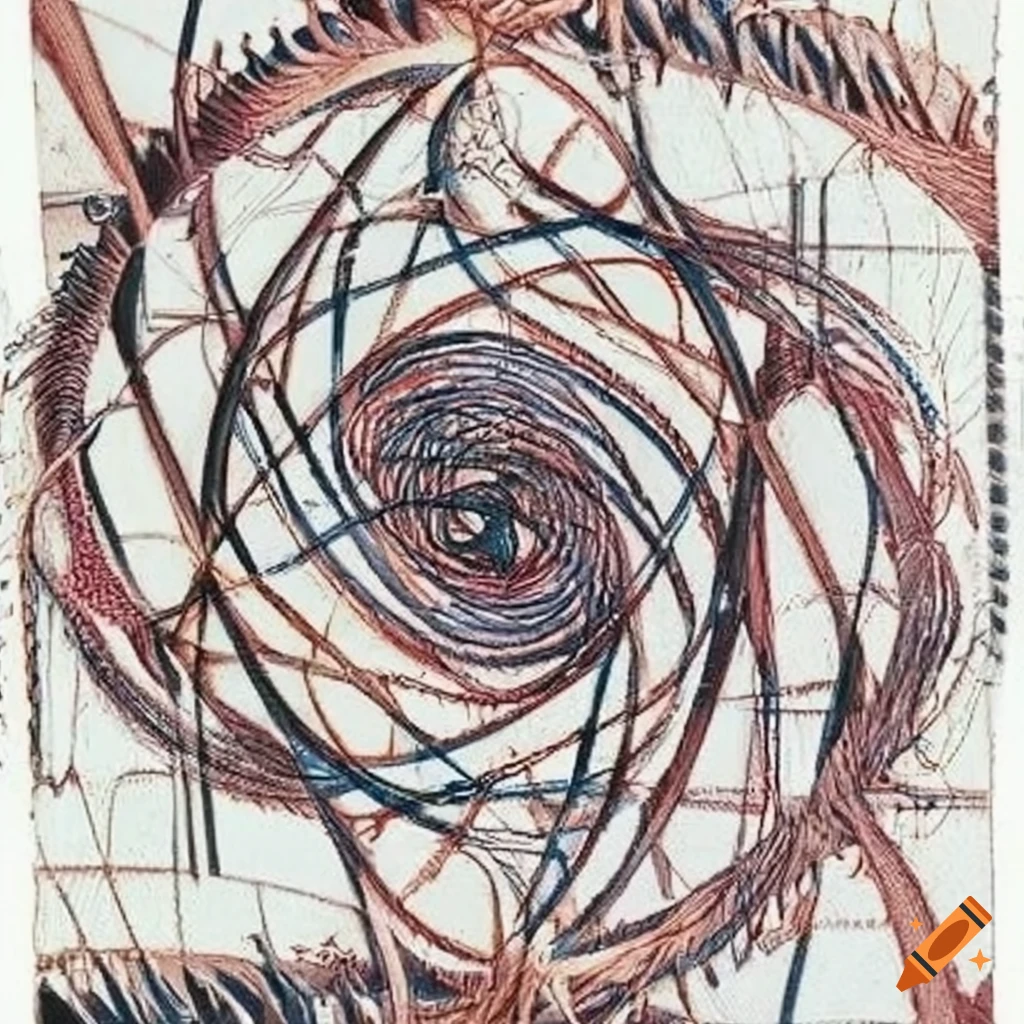 Abstract spirograph artwork by makiko kudo on Craiyon
