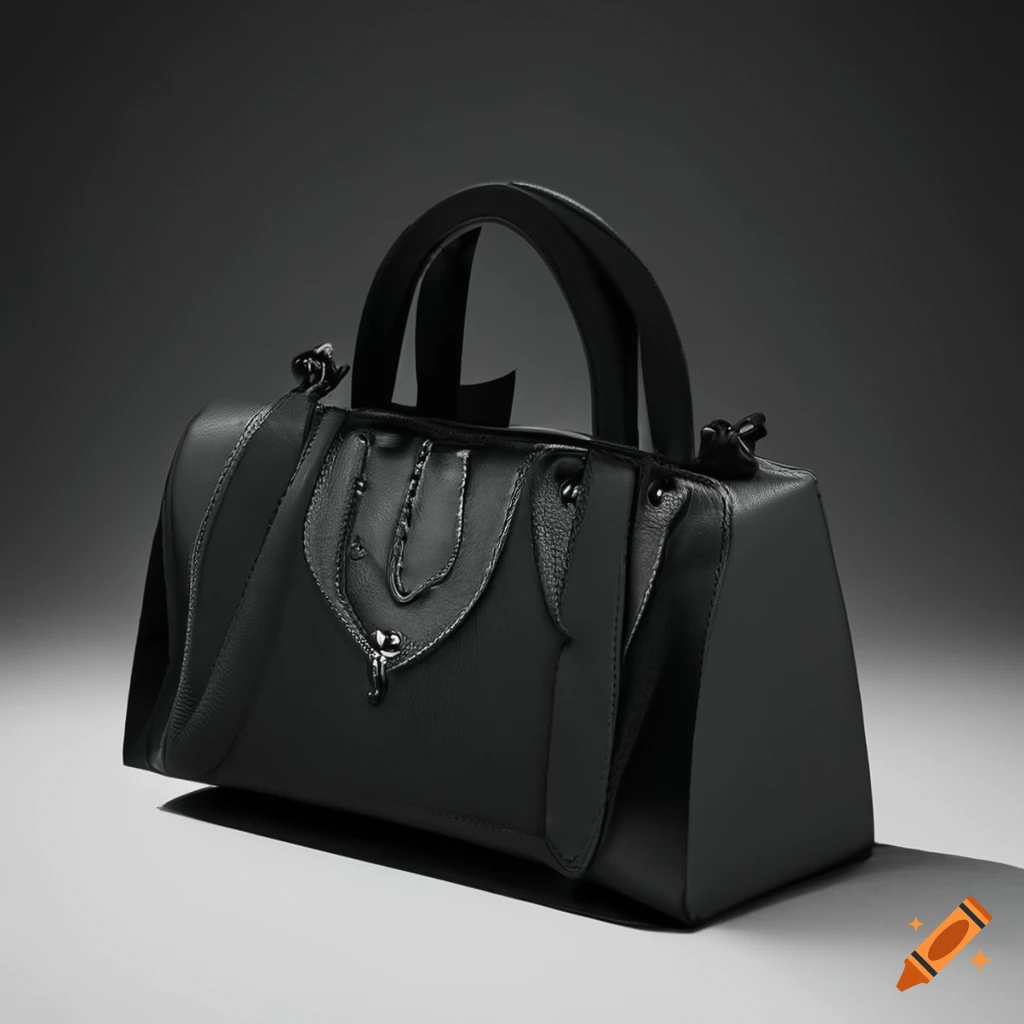 Unique minimalist bag inspired by gothic ship design on Craiyon