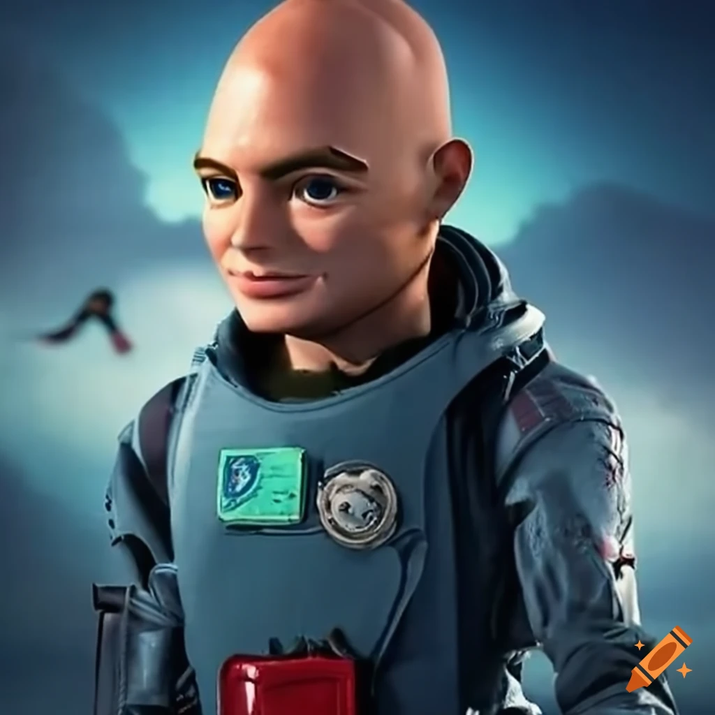 Image of thunderbirds international rescue team in action