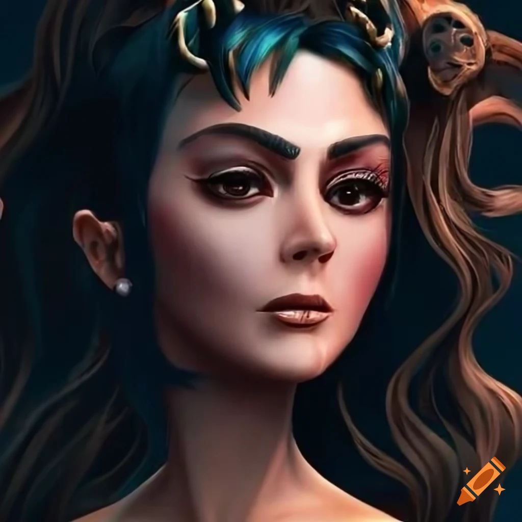 Dolores dei painting on Craiyon