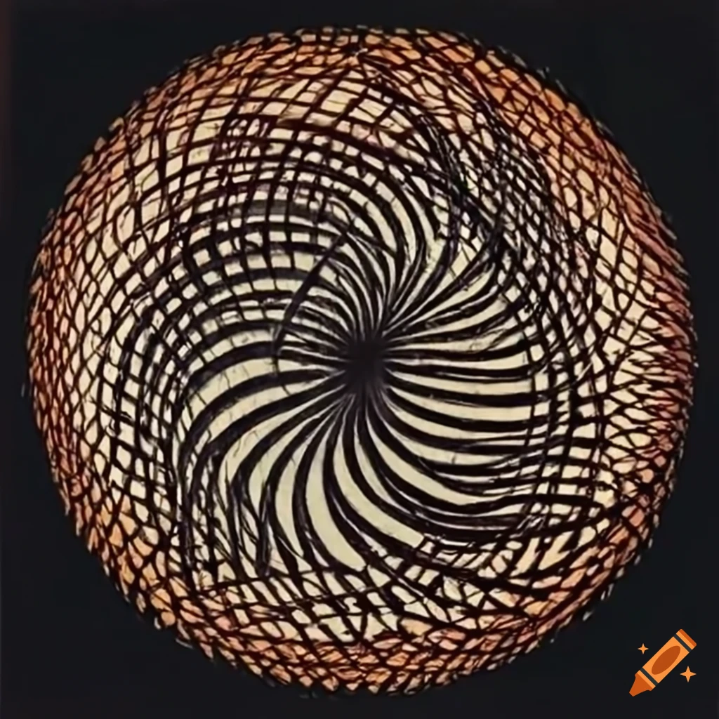 Abstract spirograph artwork by makiko kudo on Craiyon