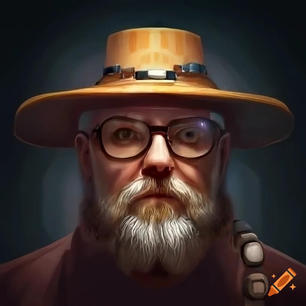 Walter white as a wizard with a magical staff on Craiyon