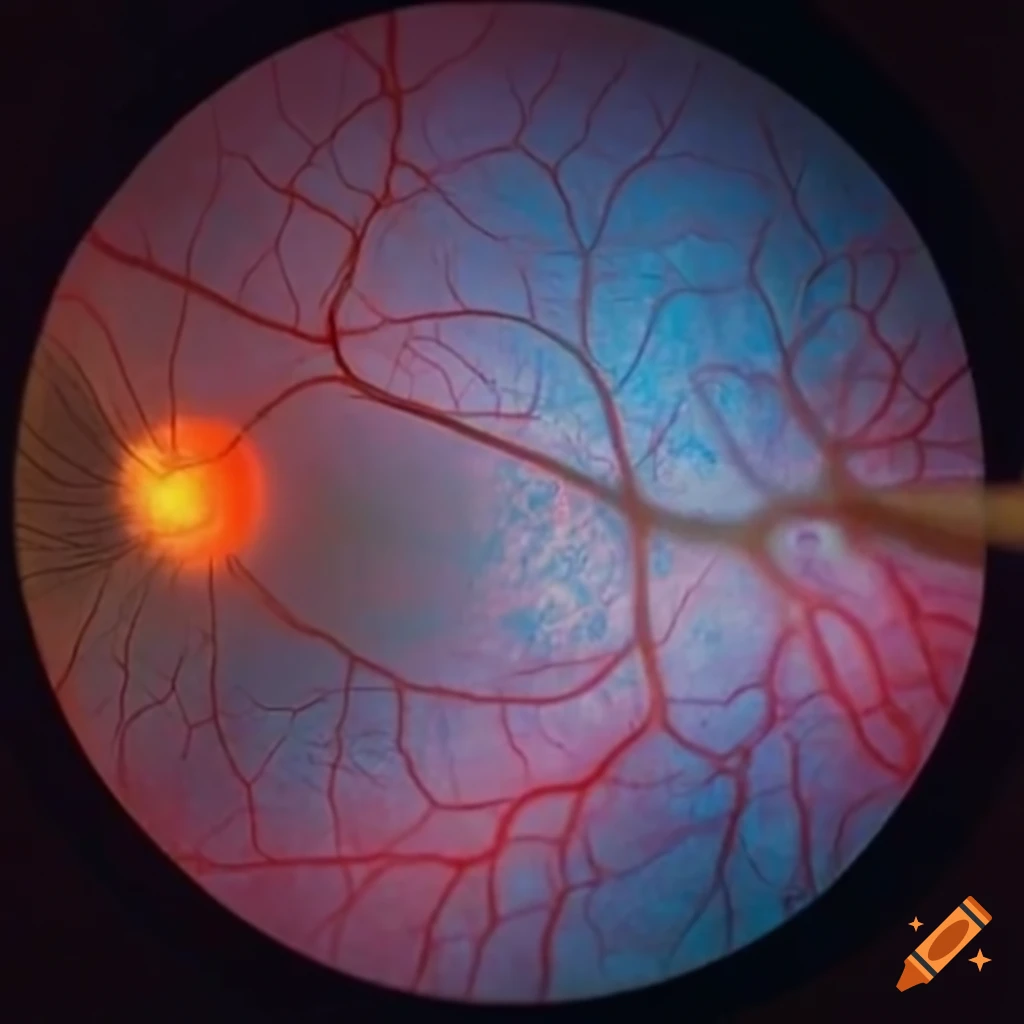 Human ocular anatomy - organ of vision structure on Craiyon