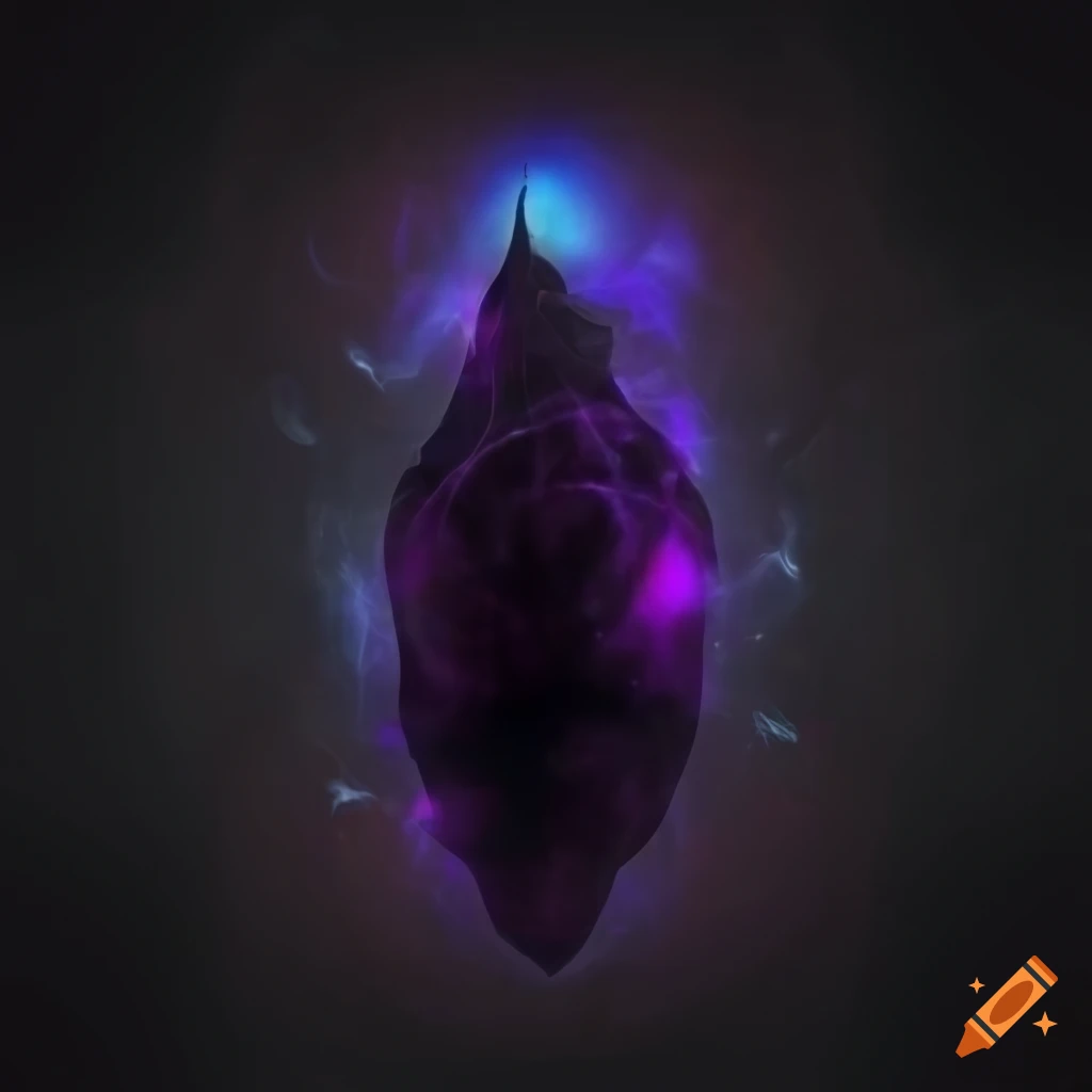 Shiny fantasy open helm with magical light on Craiyon