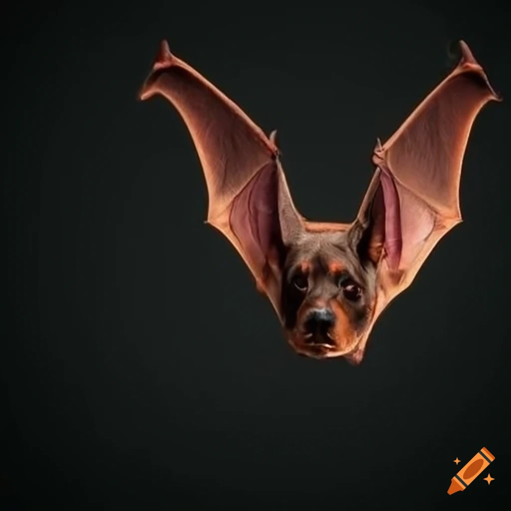 Gene-spliced flying bat fish hybrid on Craiyon