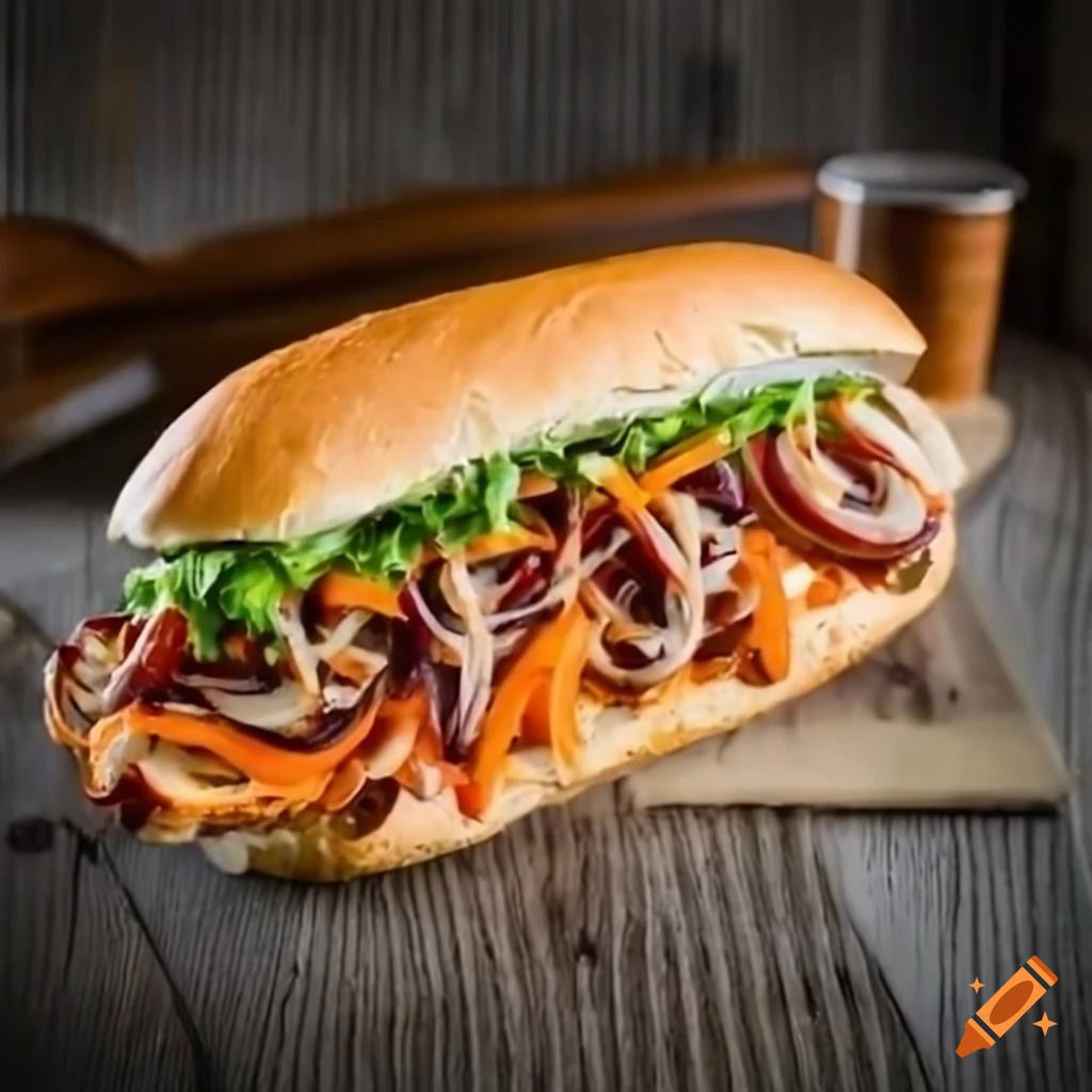 Traditional Vietnamese Sandwich