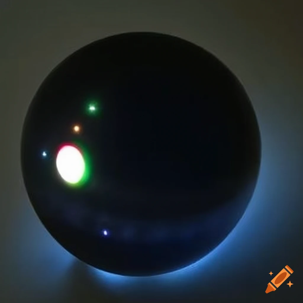 Image of a glowing magic ball