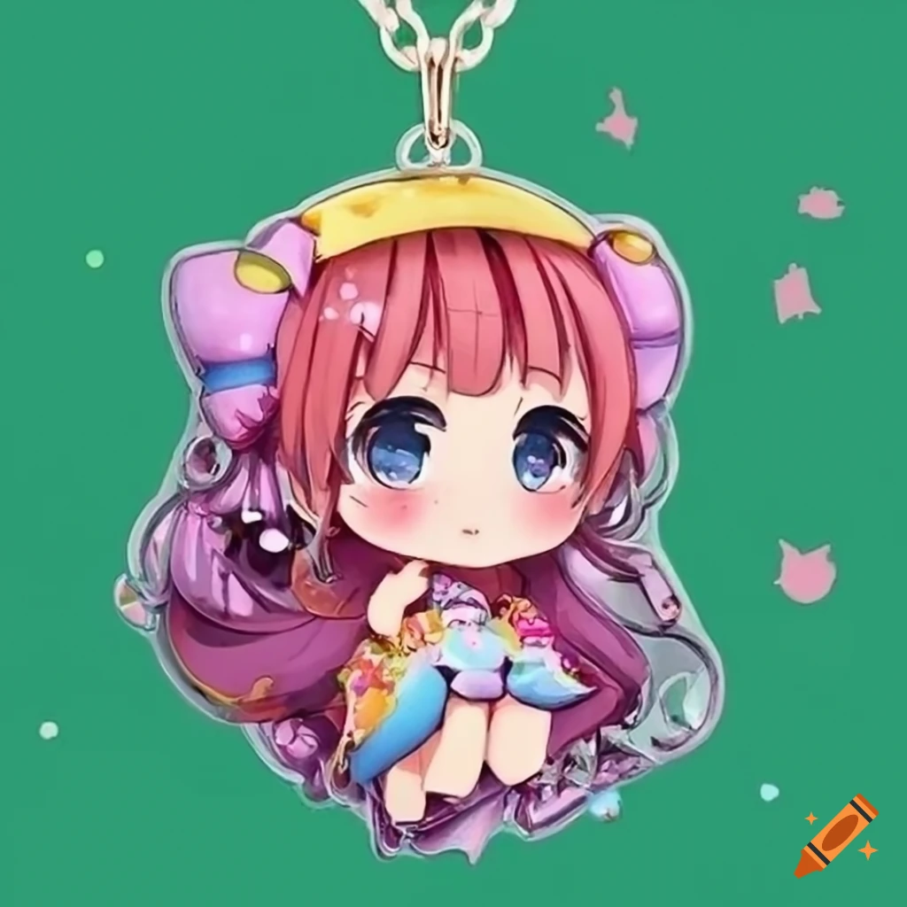 Cute anime button designs for collectors on Craiyon