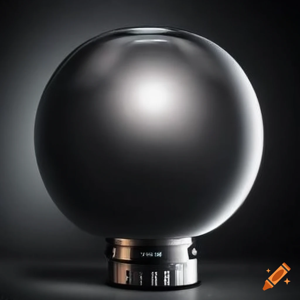 Glowing magic ball on Craiyon