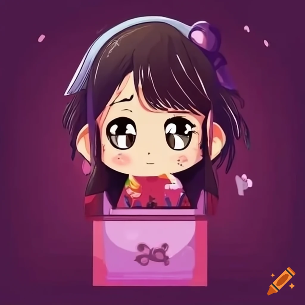 Ado, a Japanese singer with a cute face, asking for money on Craiyon