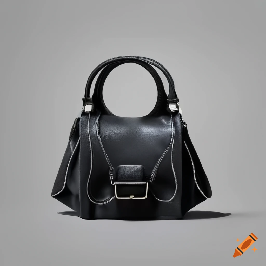 Minimalist gothic inspired bag design on Craiyon