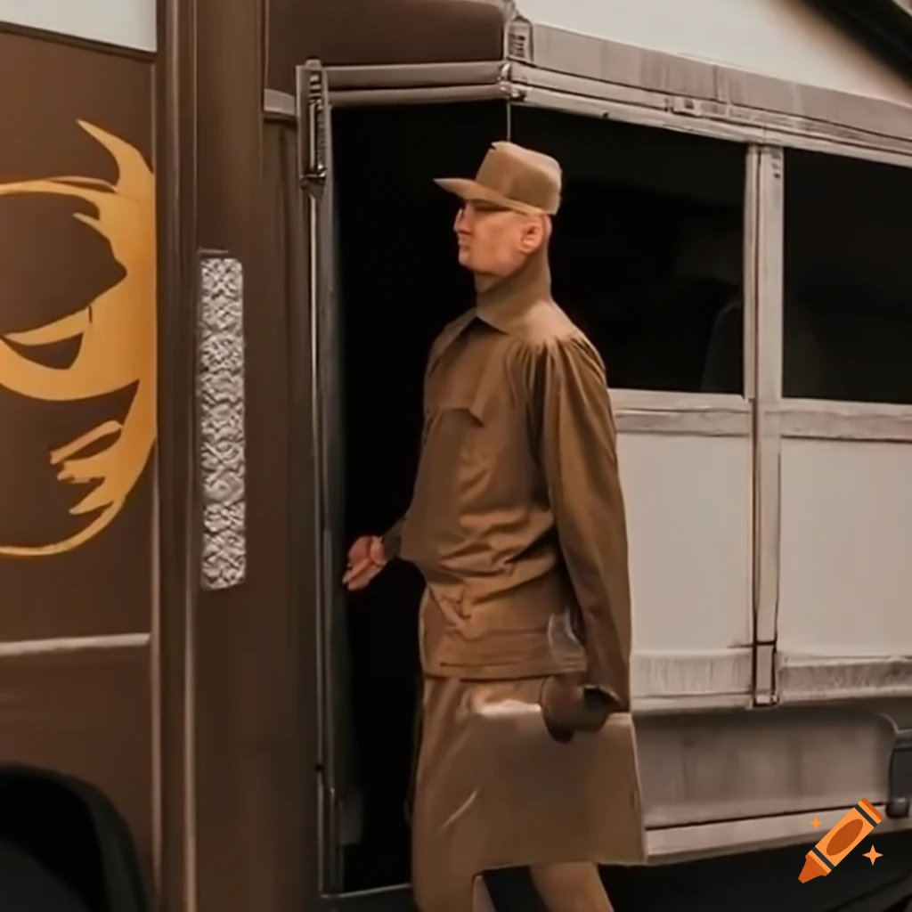 Box truck boxing match on Craiyon