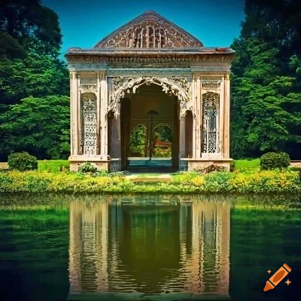Whitemarsh hall architectural style inspired by taj mahal full front ...