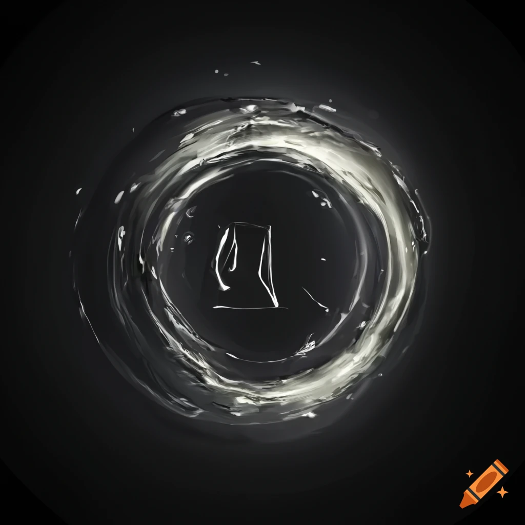 Minimalistic pictogram of the word transparent in AI theme on Craiyon