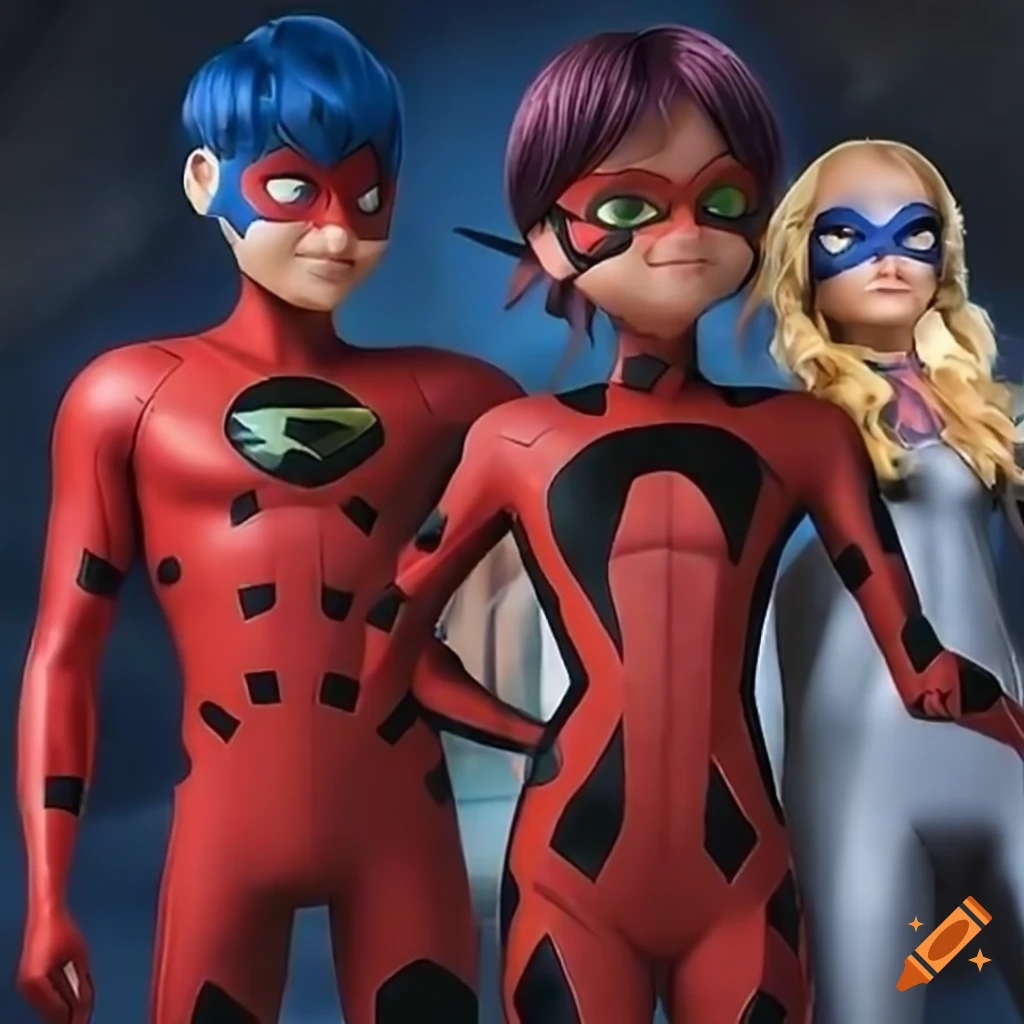 Image of a superhero team