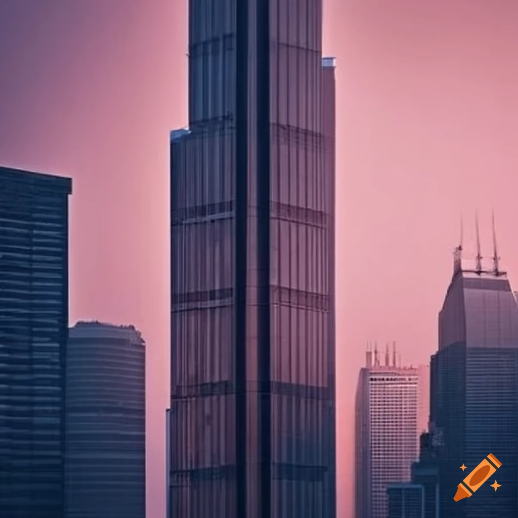 Cityscape With Tall Buildings