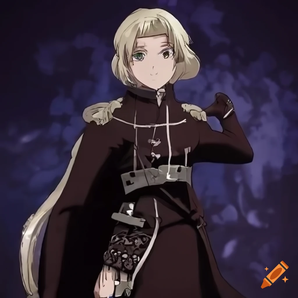 Royal uniform from fullmetal alchemist on Craiyon