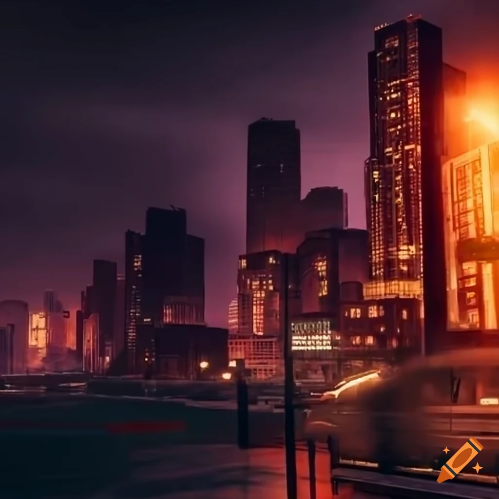 Gta 5 loading screen landscape with miami on Craiyon