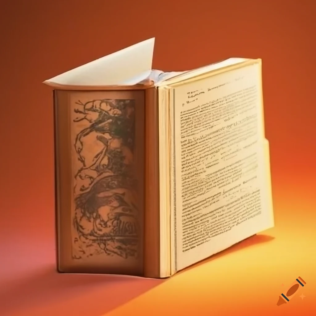 Page from a book on Craiyon