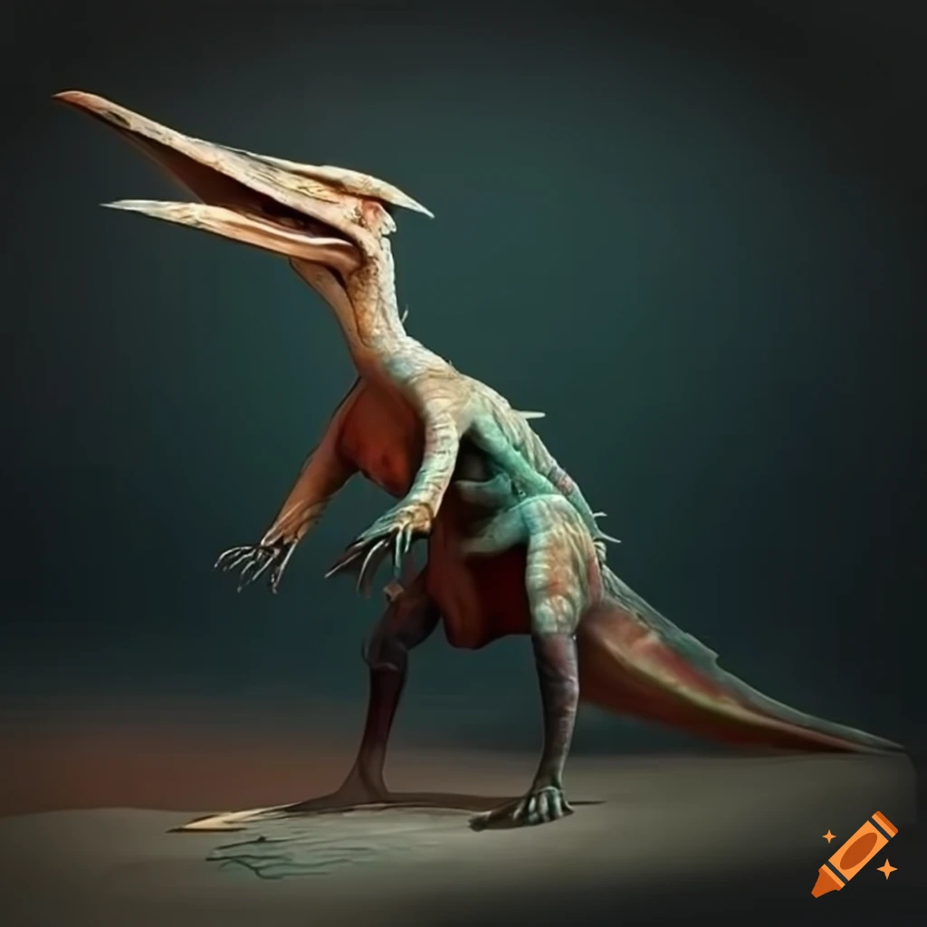 Digital art of a post-apocalyptic mutant creature