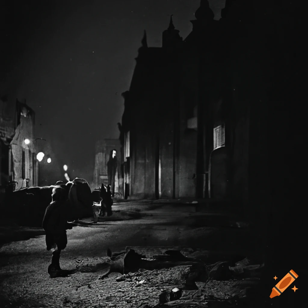 Dark and ominous book cover with armed figures