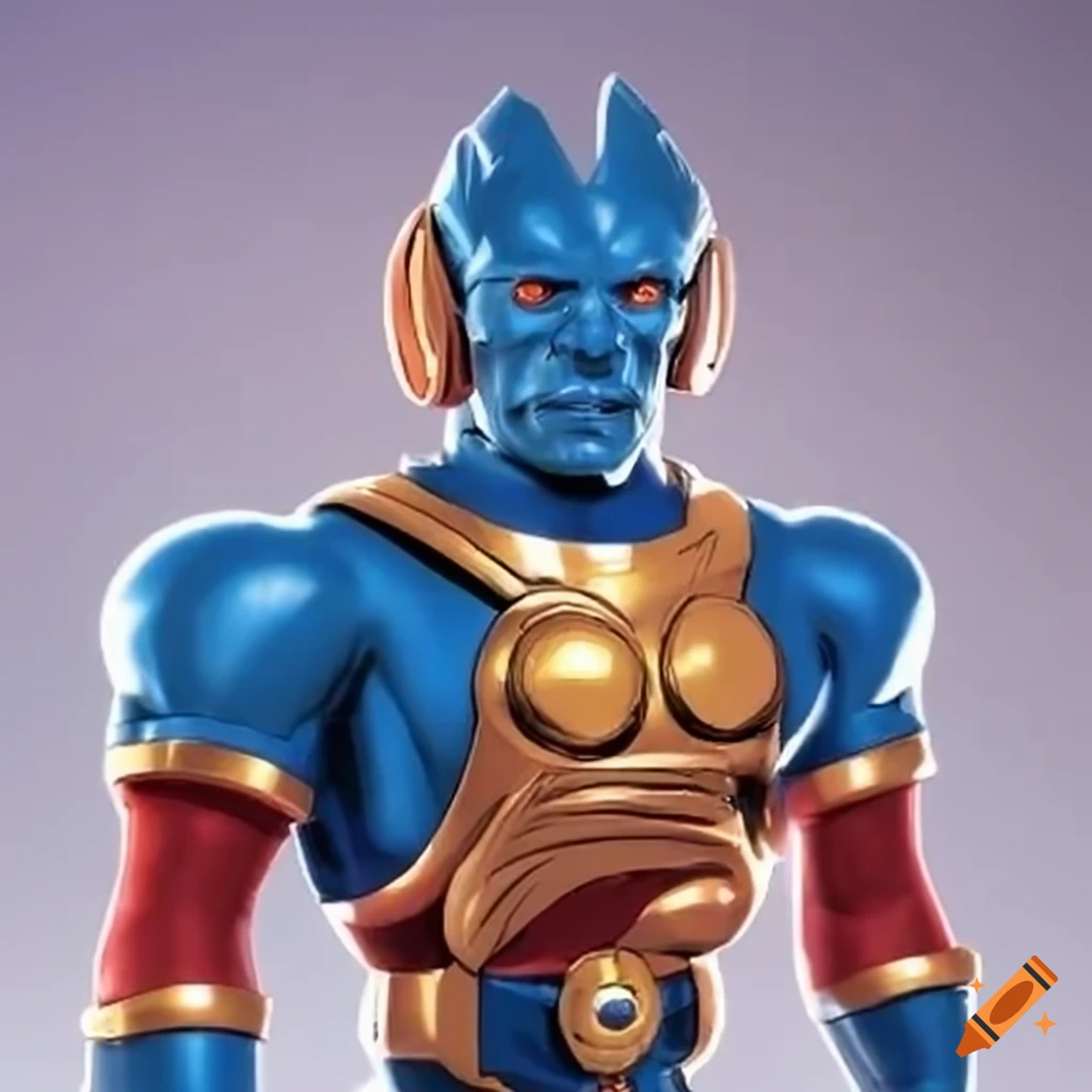 80s dynaman character on Craiyon