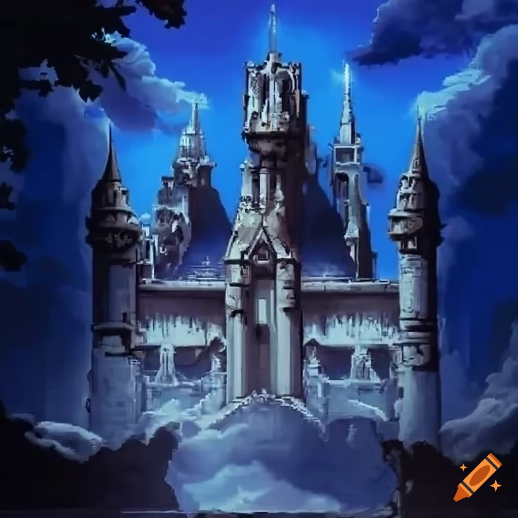 Antonello da Messina's representation of Cloud Castle from Castlevania II Belmont's Revenge on ...