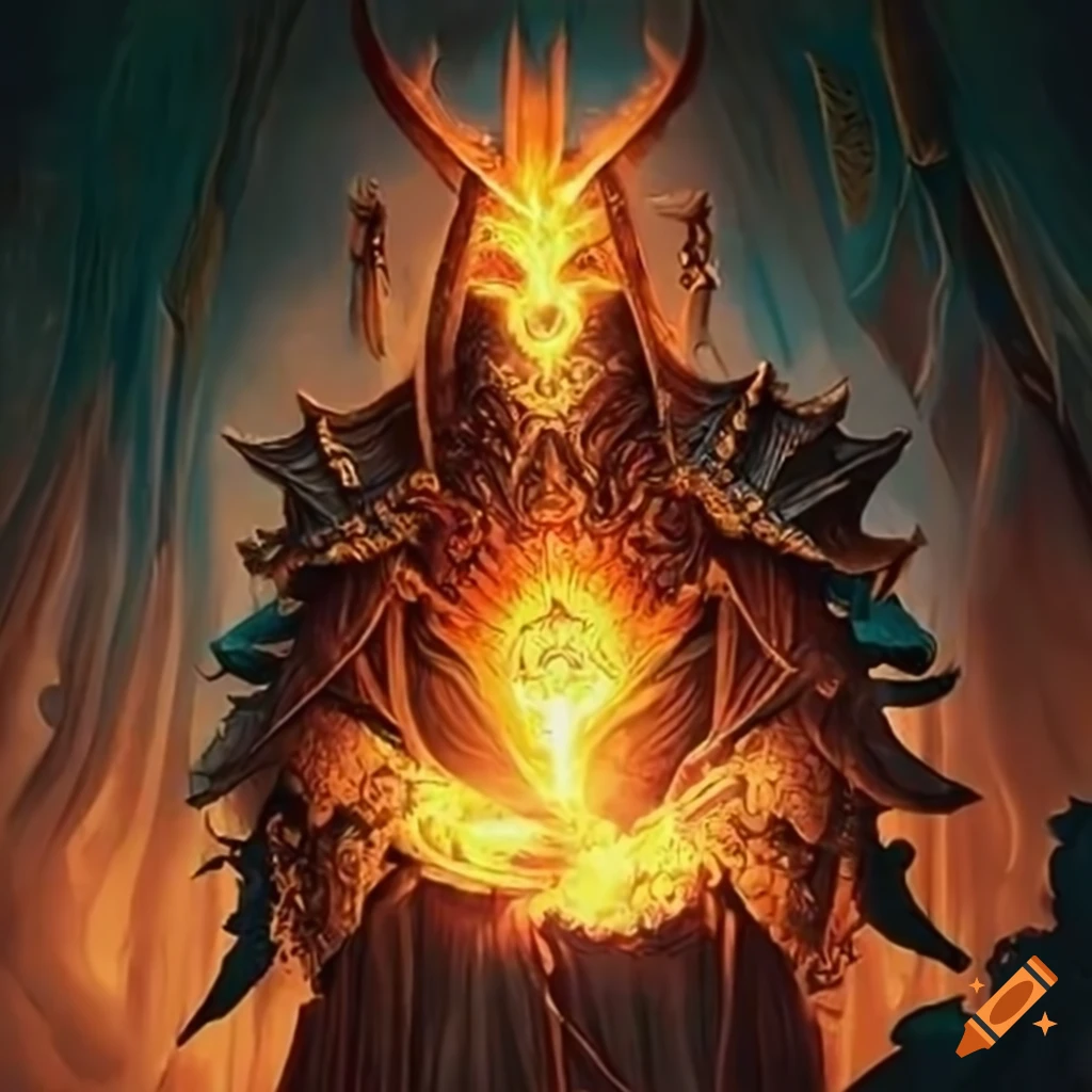 Ancient mythical figure on Craiyon