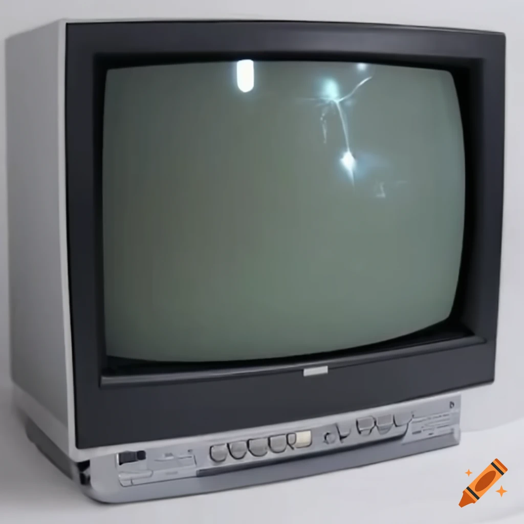 Retro crt tv