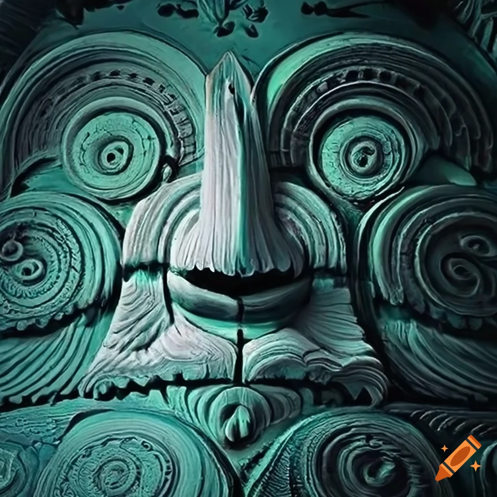 Marshmallow sculpture with moth motif