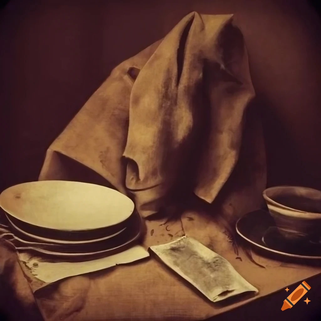 Modern still life with enigmatic objects on Craiyon