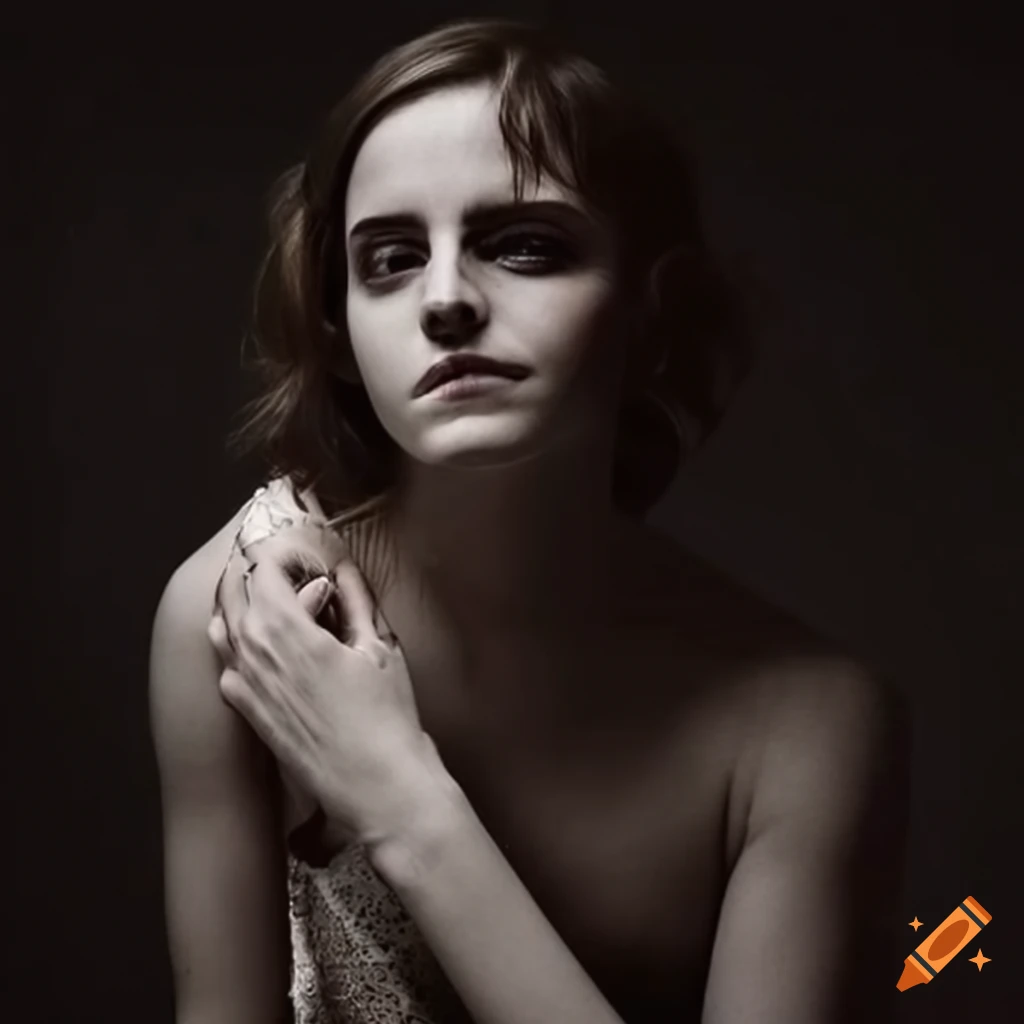 Painting of Emma Watson in Dream caused by a bee flying around a ...