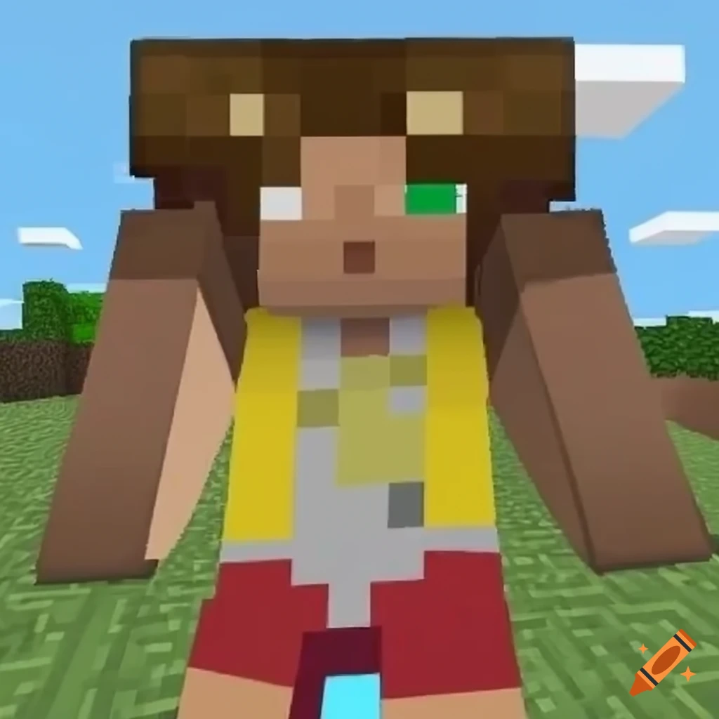 Minecraft enthusiasts who speak spanish on Craiyon