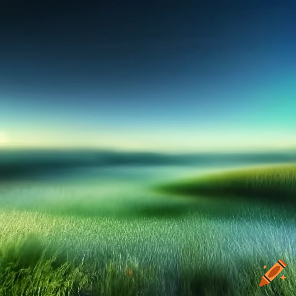 Fen biome landscape in perspective on Craiyon