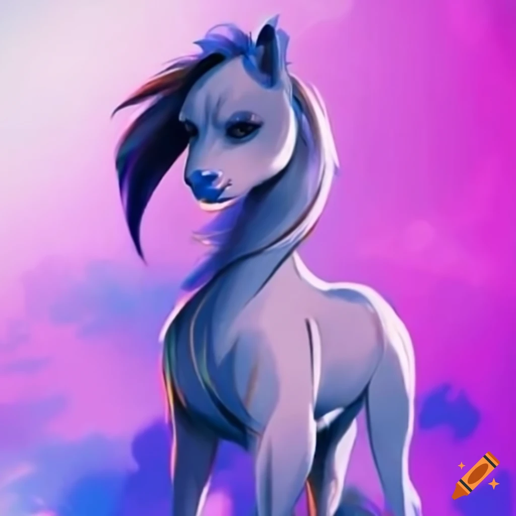 Cute pony on Craiyon