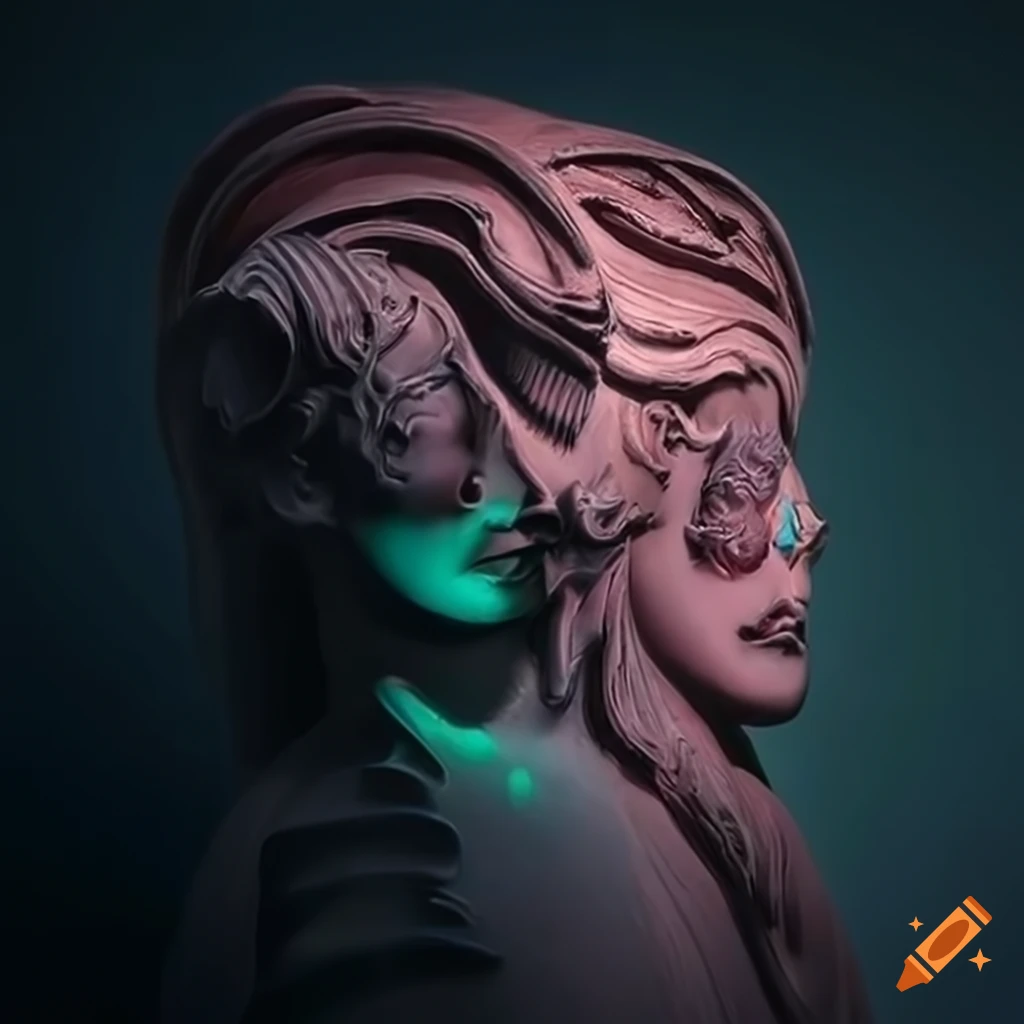 Detailed architectural motif in high-definition on Craiyon