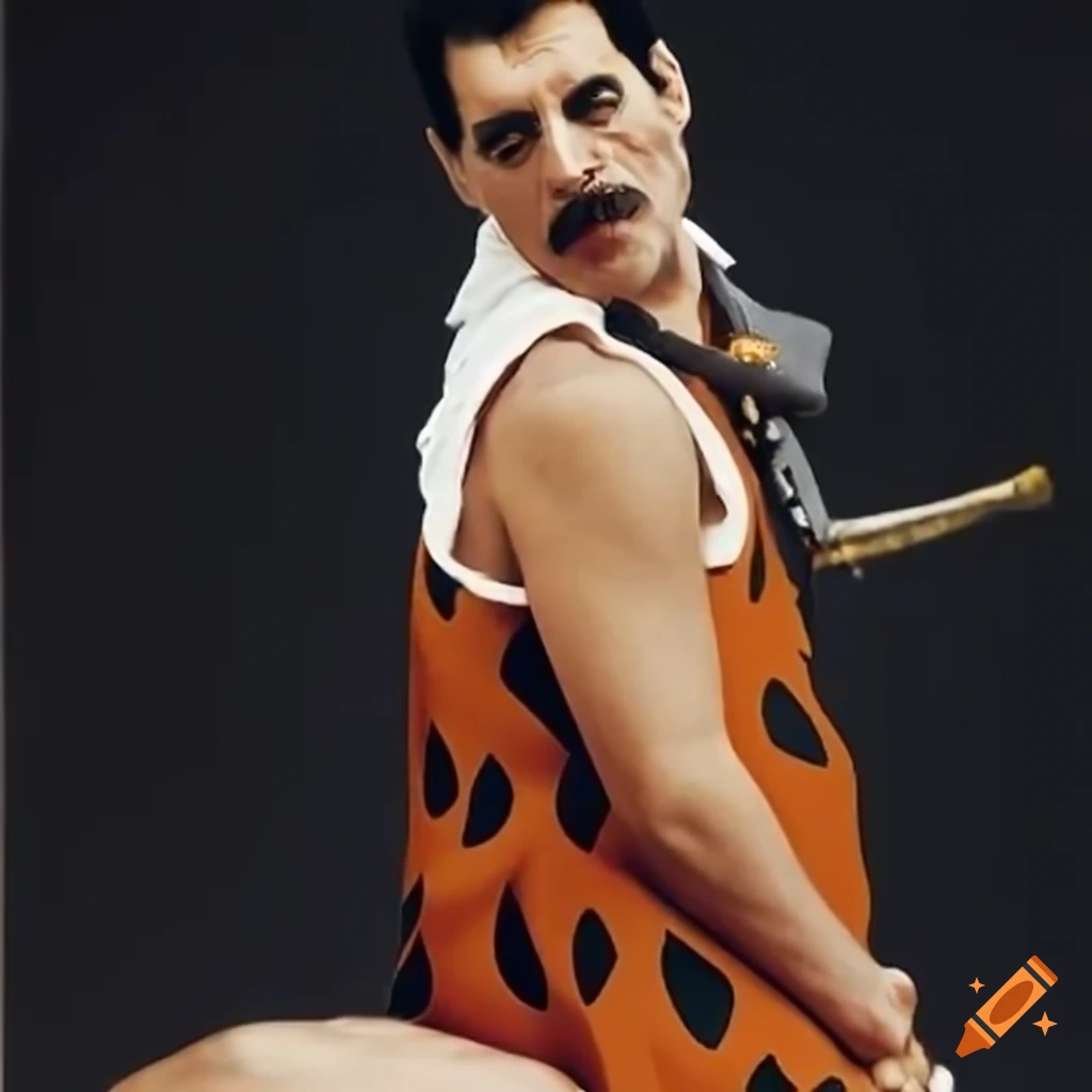 Eddie murphy as freddy mercury on Craiyon