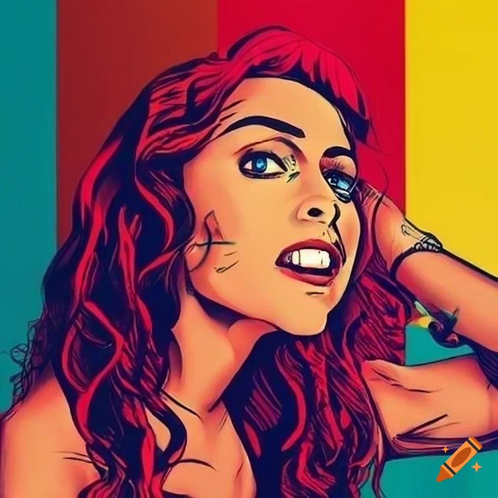 Pop art style emotions artwork on Craiyon