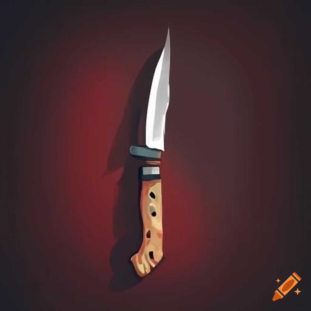 Poster on knife crime on Craiyon