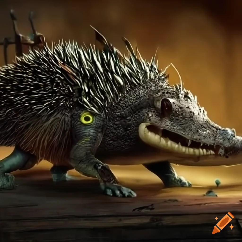 Illustration of a post-apocalyptic mutant creature