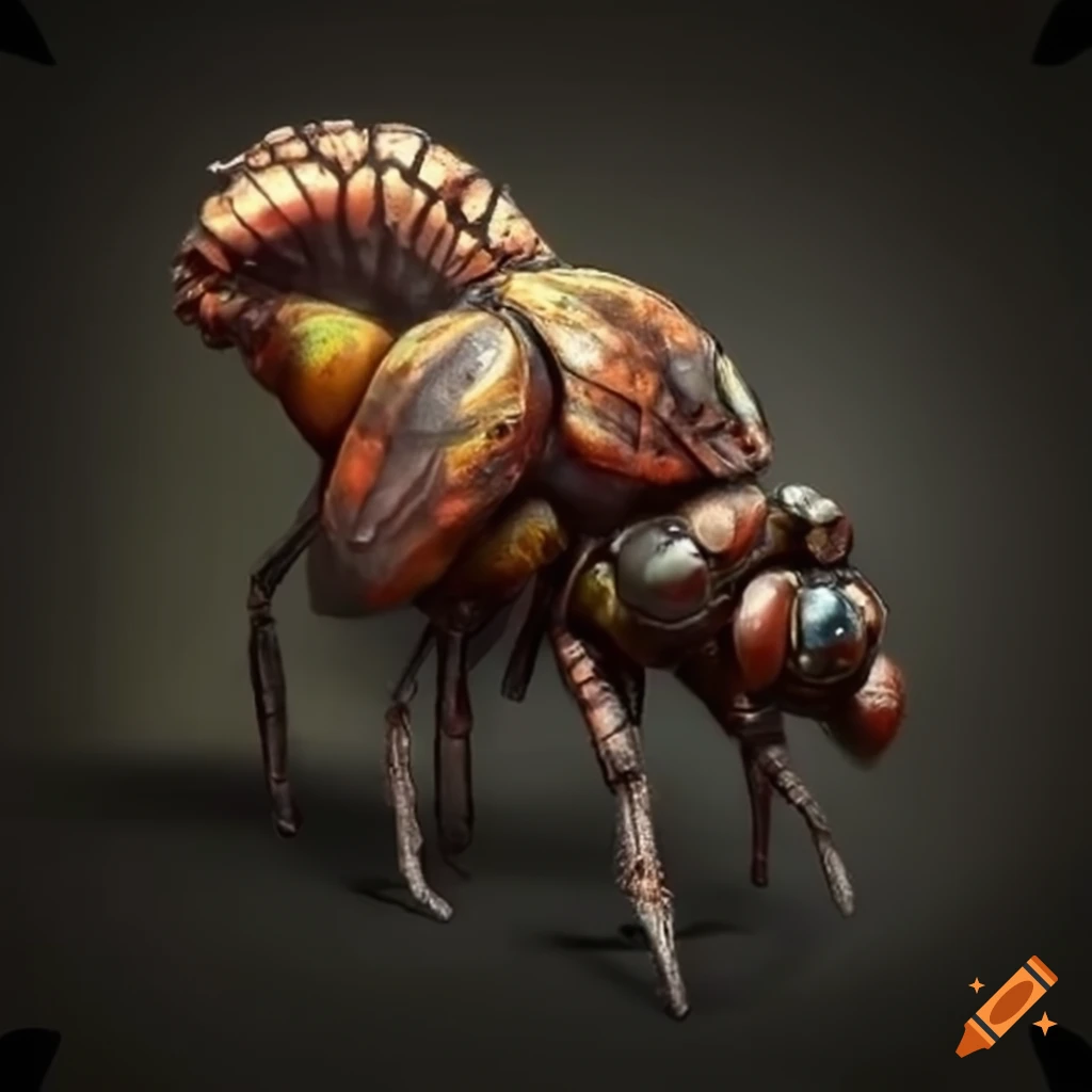 Image of a dragonfly-moskit mutant