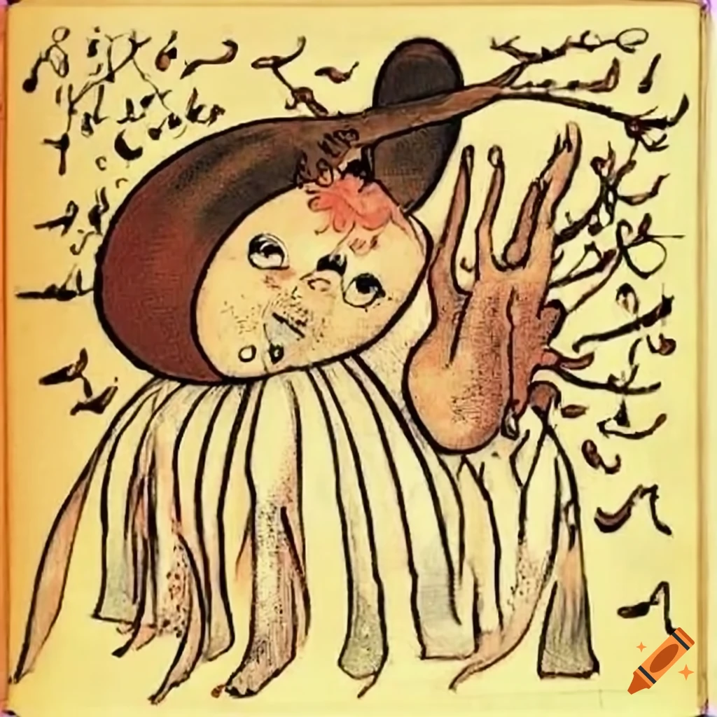 Illustration of the rite of spring by george herriman on Craiyon