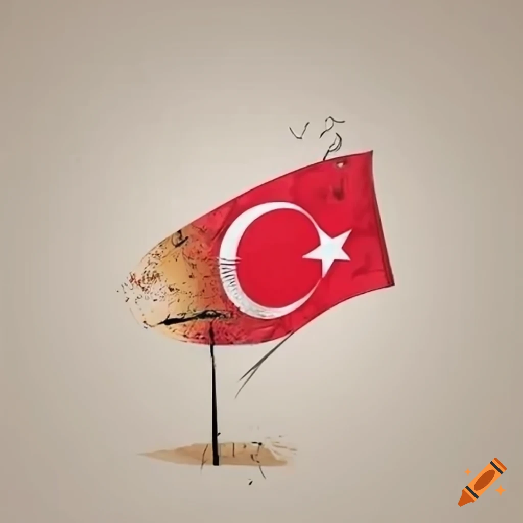 Logo for learning turkish language on Craiyon