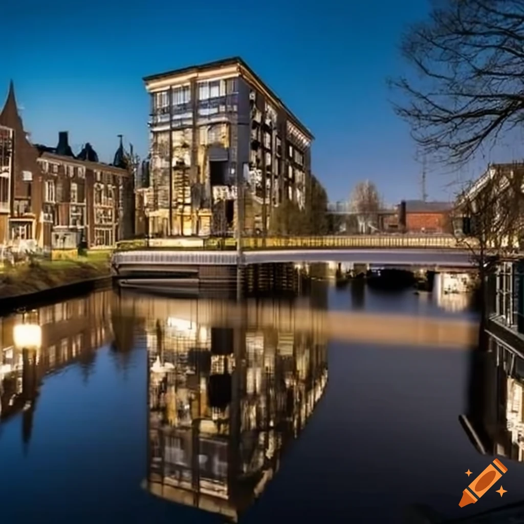 Urban design masterplan in the netherlands on Craiyon