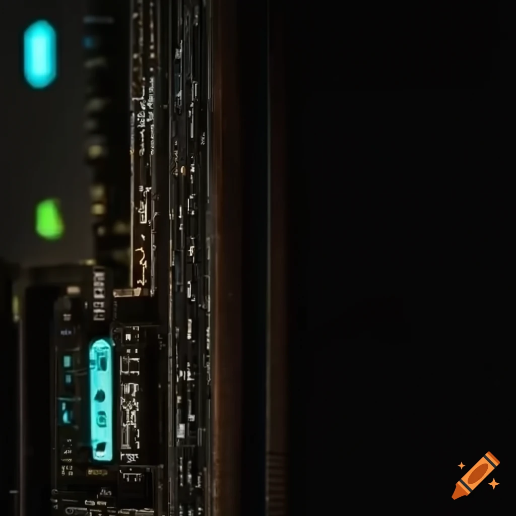 3d old metal curved circuit board in a post-apocalyptic setting on Craiyon