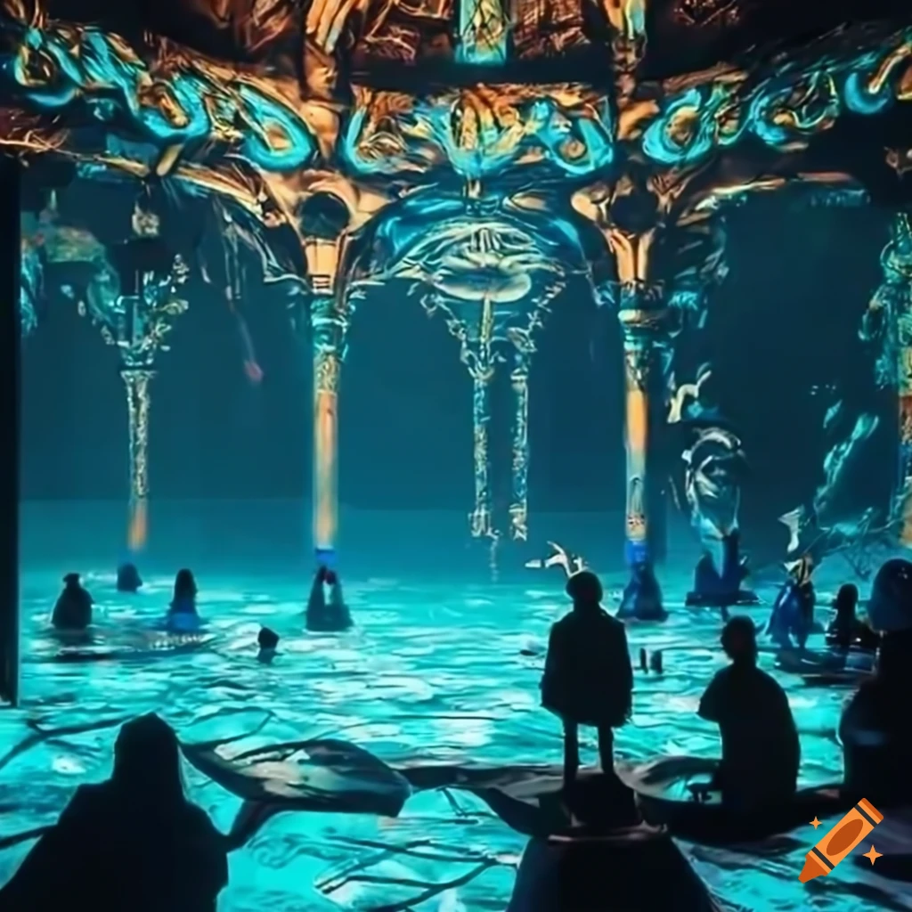 Immersive artwork of guayaki world on Craiyon