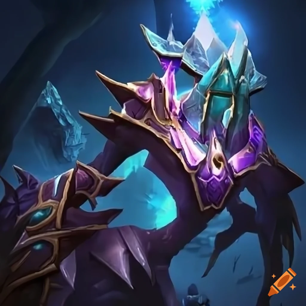 Screenshot of crystal pvp gameplay on Craiyon